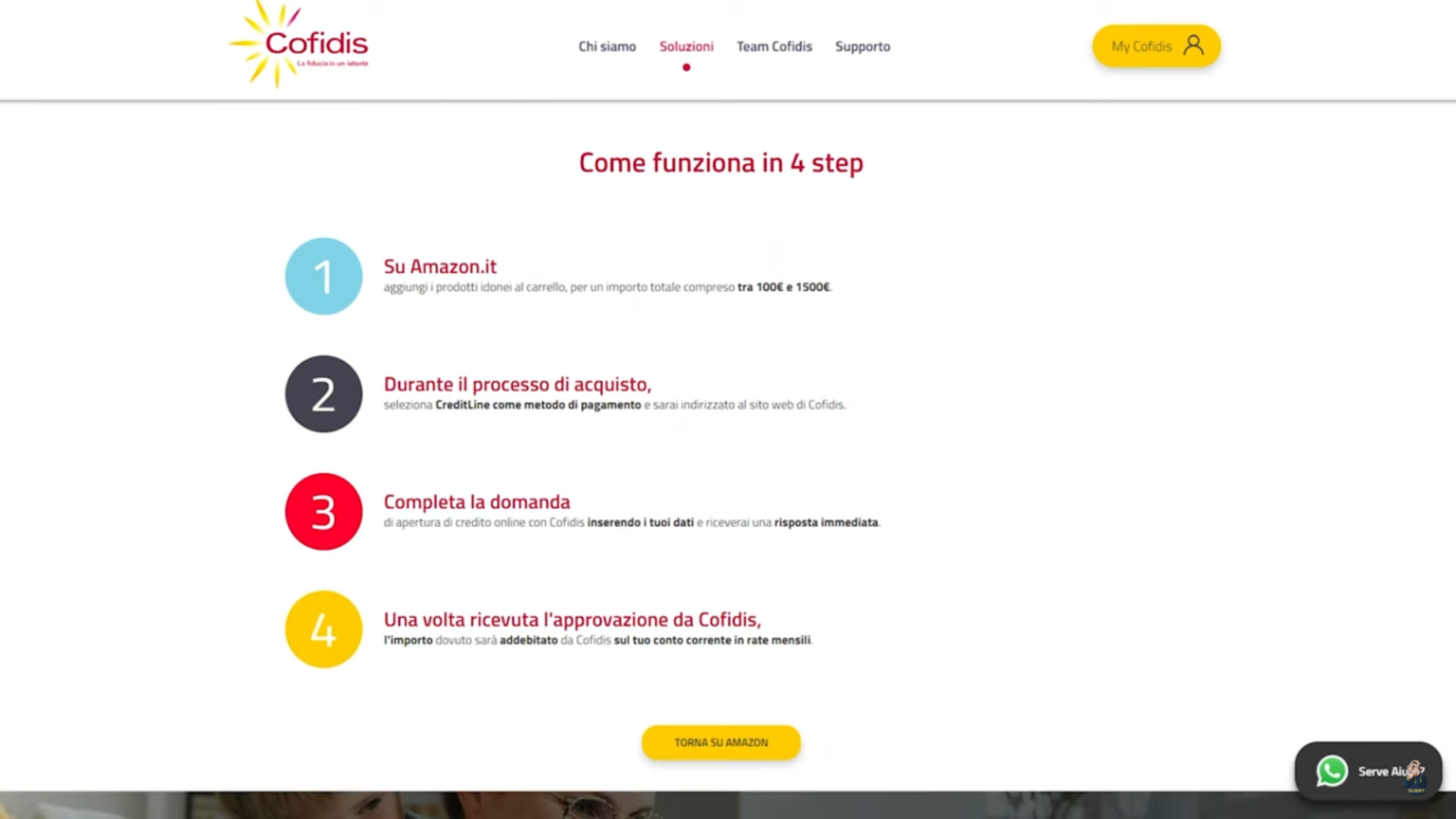 PAGARE a RATE su AMAZON a tasso ZERO, come funziona? FINO a 24 RATE con CREDIT LINE di COFIDIS ...